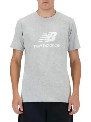 NEW BALANCE Logo T-shirt Grey