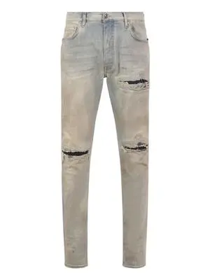 Amiri Suede Mx1 Jean - Blue