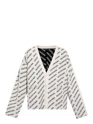 Balenciaga All-over Cardigan - Multicolor