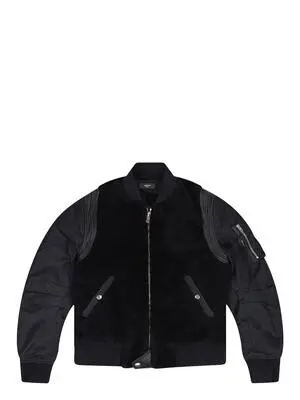 Amiri Shearling Bomber Jacket - Black