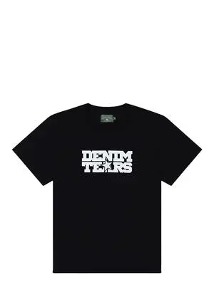 DENIM TEARS Most Dangerous Tee - Black