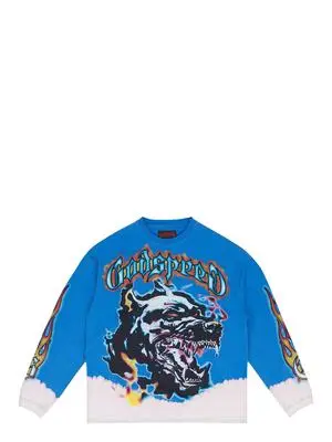 GODSPEED Off The Leash Long-sleeve T-shirt - Blue