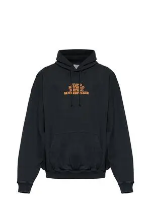 Vetements Mf Hoodie - Black