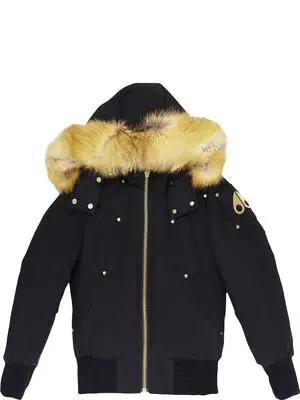 Moose Knuckles Sainte Flavie Bomber Jacket - Black