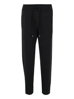 FERRAGAMO Sweater Knit Drawstring Joggers - Black
