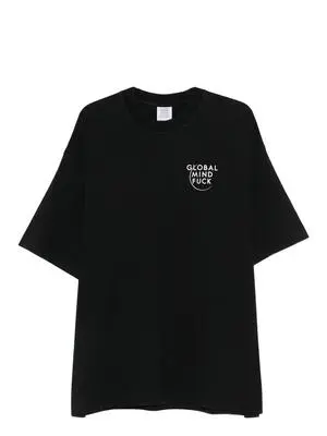 Vetements Global Mf T-shirt - Black