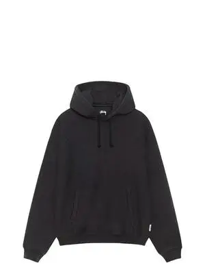StÜssy Fleece Raglan Hoodie - Black