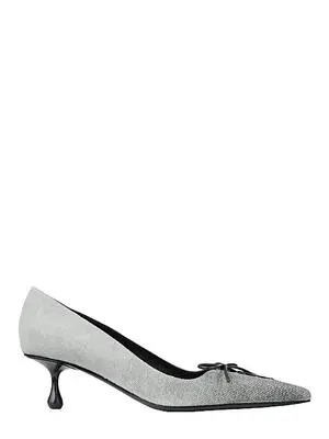 JIMMY CHOO Scarlett 50 Denim Pumps - Dove