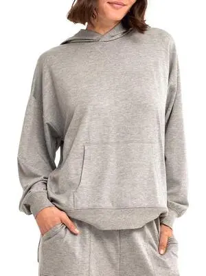 THREADS 4 THOUGHT Sylvie Terry Pullover Hoodie - Heather Grey