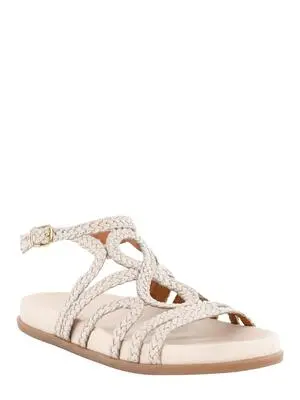 Seychelles Braided Ankle Strap Sandal - Off White