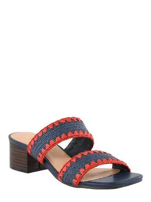 Seychelles Maui Two-strap Sandal - Navy Blue