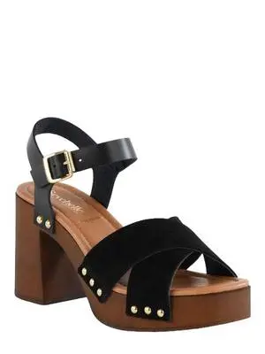 Seychelles Paloma 2 Ankle Strap Platform Sandal - Black