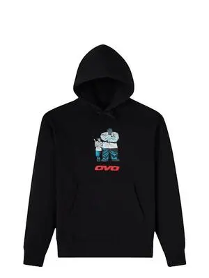 OVO X Marvel Mr Fix It Hoodie - Black