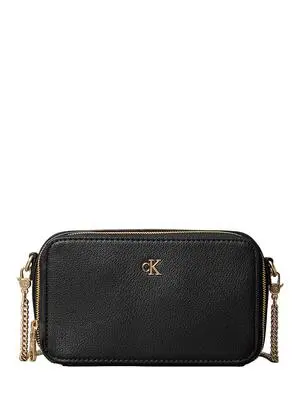 Calvin Klein Minimal Monogram Camera Bag - Black