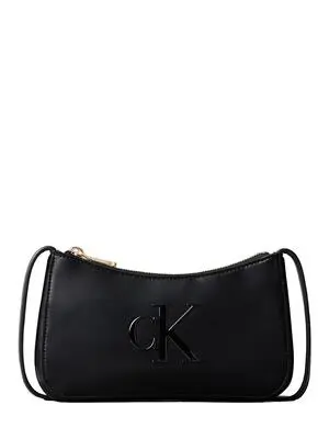 Calvin Klein Monogram Mini Bag - Black