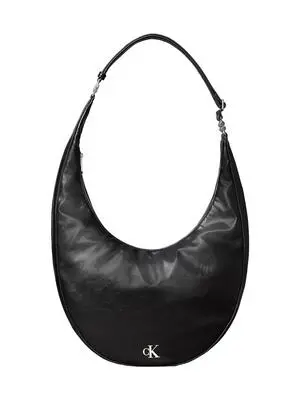 Calvin Klein Curved Shoulder Bag - Black