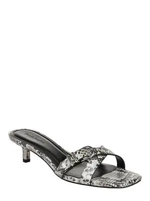 FAVORITE DAUGHTER Shiloh Kitten Heel Sandal - Roccia