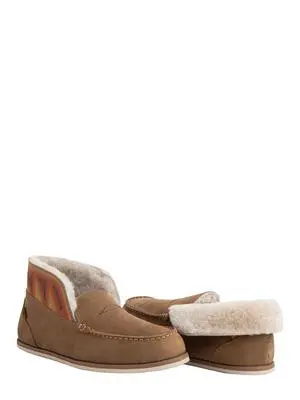 HARI MARI Alta Paloma Genuine Shearling Slipper - Pebble
