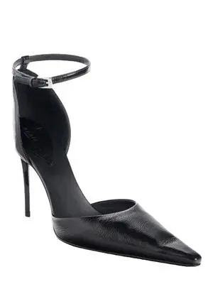 Alaïa Ankle Strap D'orsay Pump - Noir