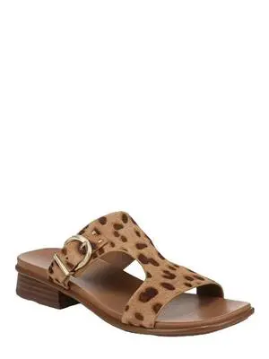 Naturalizer Beach Slide Sandal Natural Multi