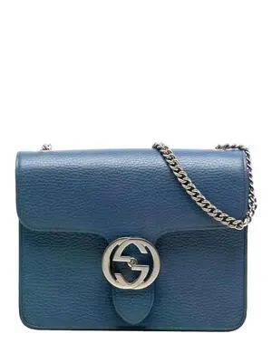 Gucci Small Interlocking G Crossbody Bag - Blue