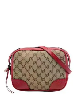 Gucci Gg Canvas Bree Crossbody Bag - Brown