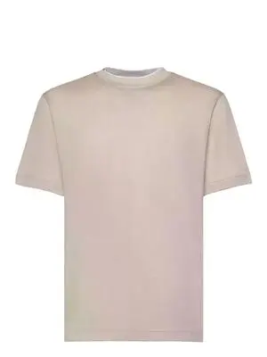 Eleventy Crew-neck T-shirt - Neutrals