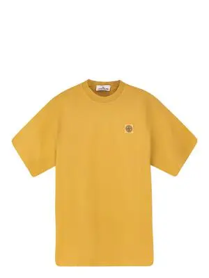 Stone Island Organic Cotton Tshirt - Yellow