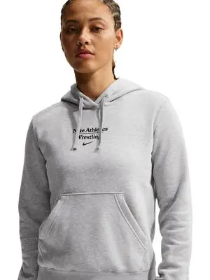 Nike Nike Wrestling Pullover Hoodie Grey