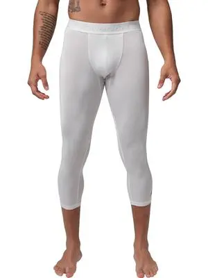 JORDAN Sport Essentials Dri-fit 3/4-length Tights - White
