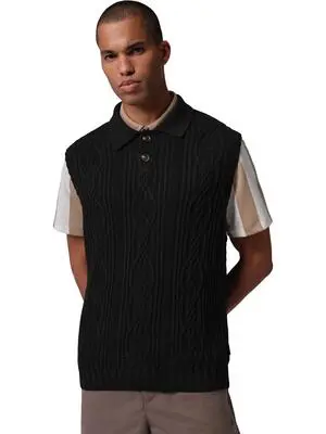 JORDAN Sport Golf Sweater Vest - Black