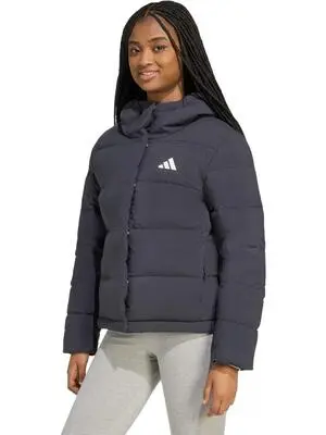 Adidas Helionic Climawarm Hooded Down Jacket - Black