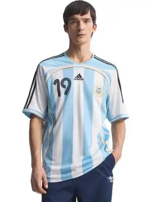 Adidas Argentina Home Jersey 2006 Messi - White