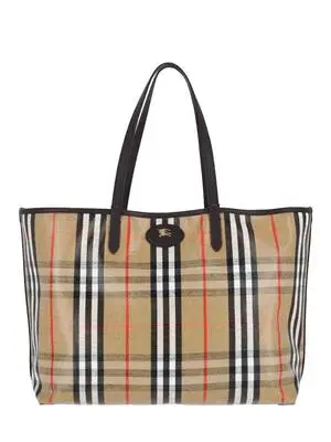 Burberry Medium Highlands Tote Bag - Beige