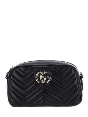 Gucci Gg Marmont Mini Camera Bag - Black