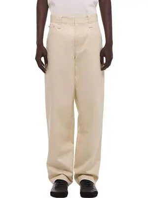 Helmut Lang Relaxed Fit Chino Pants - Oatmeal