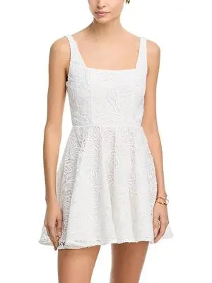Waimari Eugenia Mini Dress - White
