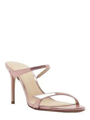 ALEXANDRE BIRMAN Tita Specchio Leather High Heel Sandals - Pink