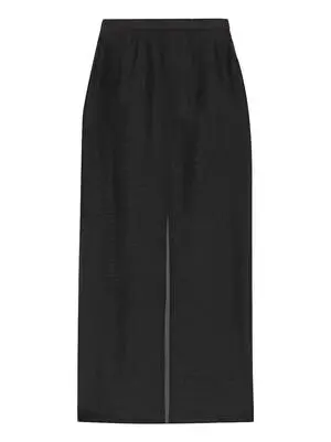 ESSE STUDIOS Aire Silk-organza Maxi Skirt - Black