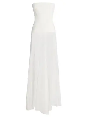 ESSE STUDIOS Aire Strapless Maxi Dress - Ivory
