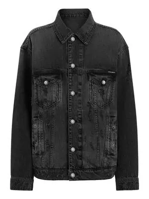 Dolce & Gabbana Oversized Denim Jacket - Multicolor