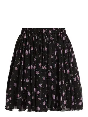 Dolce & Gabbana Carnations-print Chiffon Skirt - Multicolor