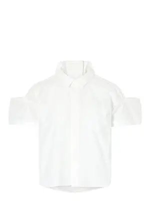 Sacai Poplin Shirt - Neutrals