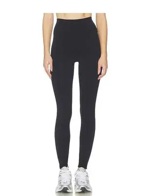 ASTORIA Legging In Black - Black & Cream