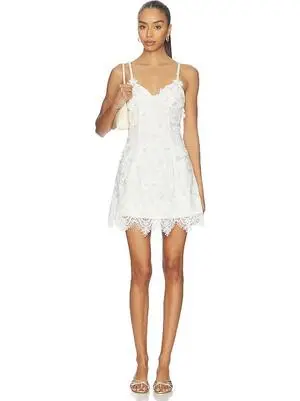 Waimari Voile Mini Dress - White