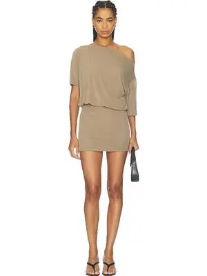SUPERDOWN Superdown Olya Mini Dress With One-Shoulder Styling