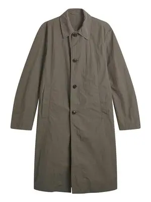 Dries Van Noten Washed Water Repellent Trench Coat - Khaki