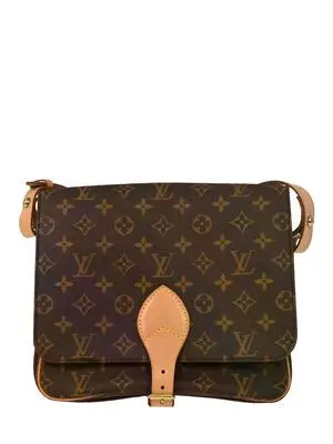 LOUIS VUITTON 2001 Monogram Shoulder Bag - Brown