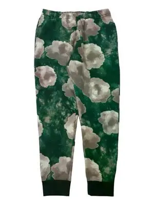 Nike Floral-print Club Track Pants - Green