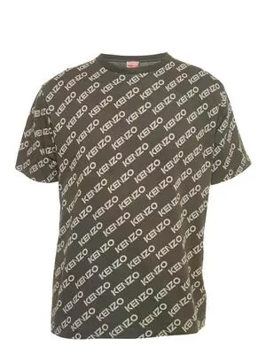 Kenzo Logo-print T-shirt - Grey